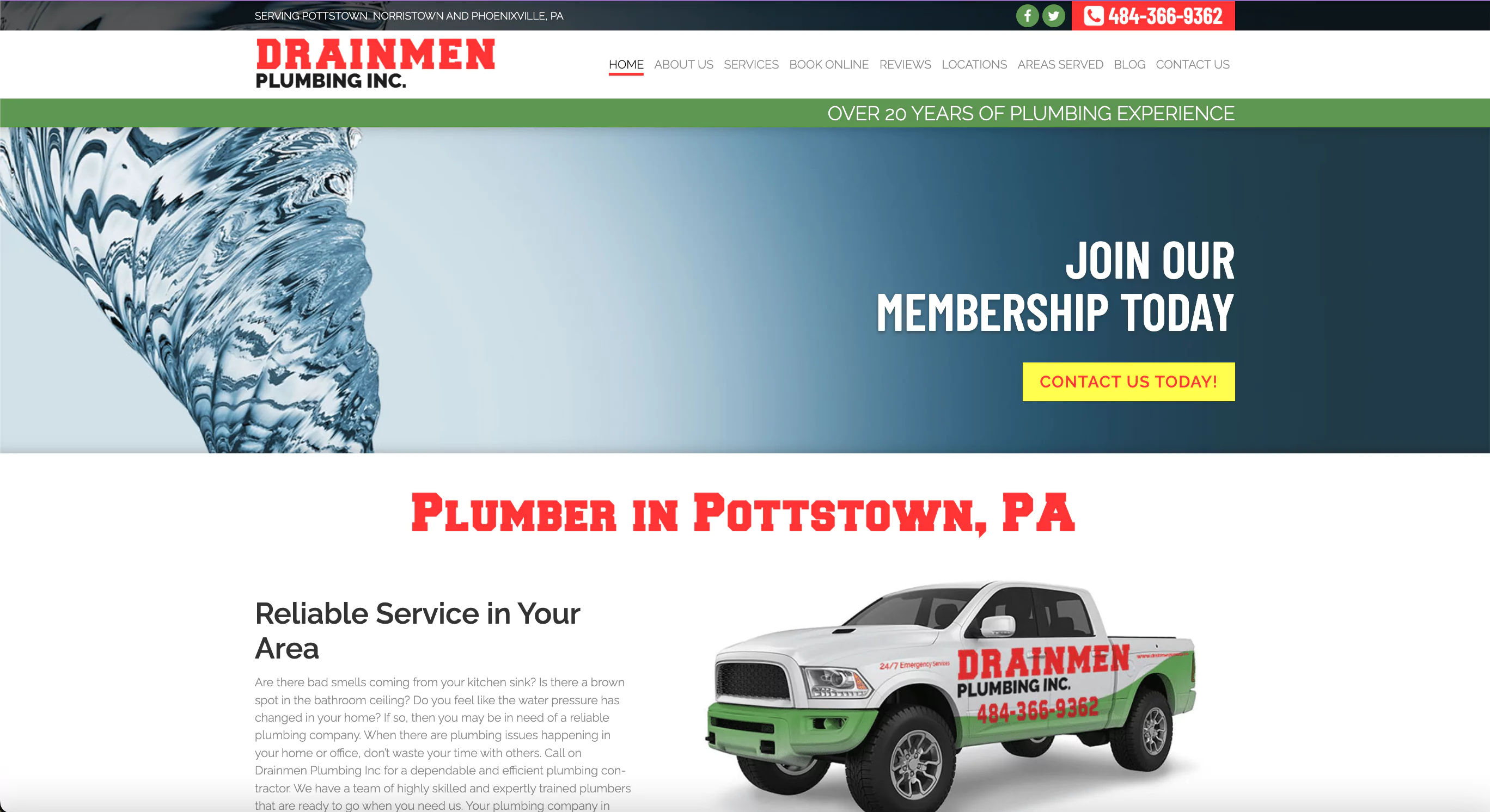 15 Amazing Plumbing Websites in 2025 (w/Design Examples)